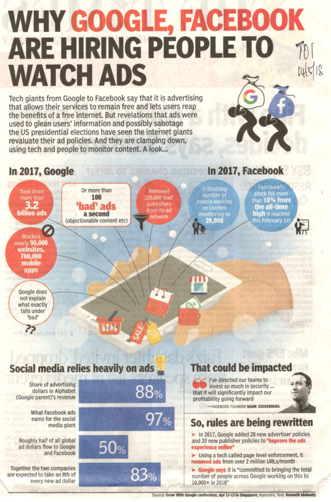 Why google, facebook are hiring people to watch ads » BBG South